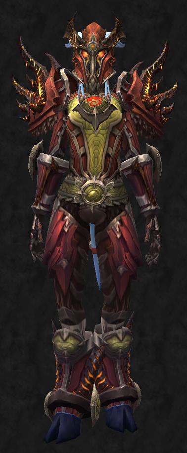 Warplate of the Obsidian Aspect (Mythic)
